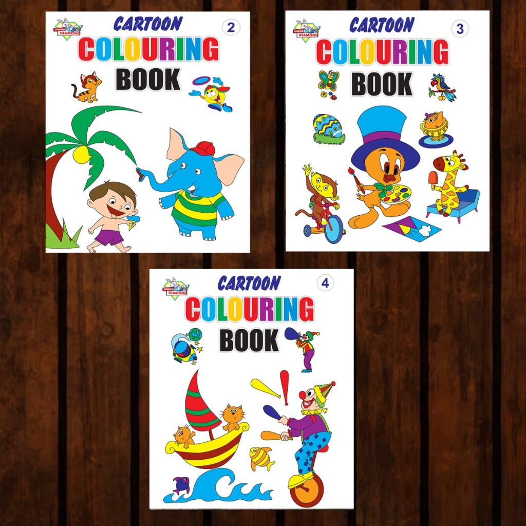 Cartoon Colouring Books | Colouring Books for Kids | 2 to 7 Years Old ...